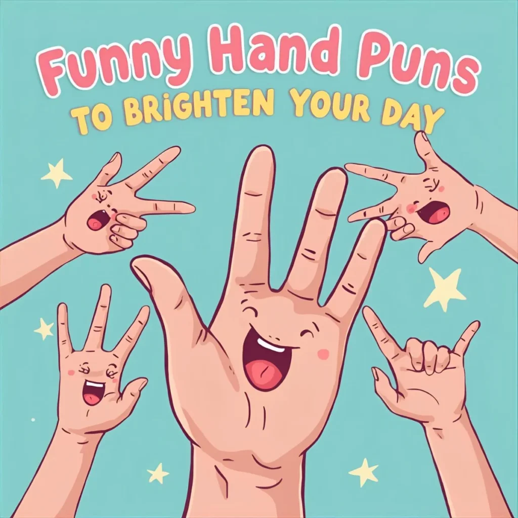 110+ Creative Hand Puns for Captions & Posts 📸 2026 Best