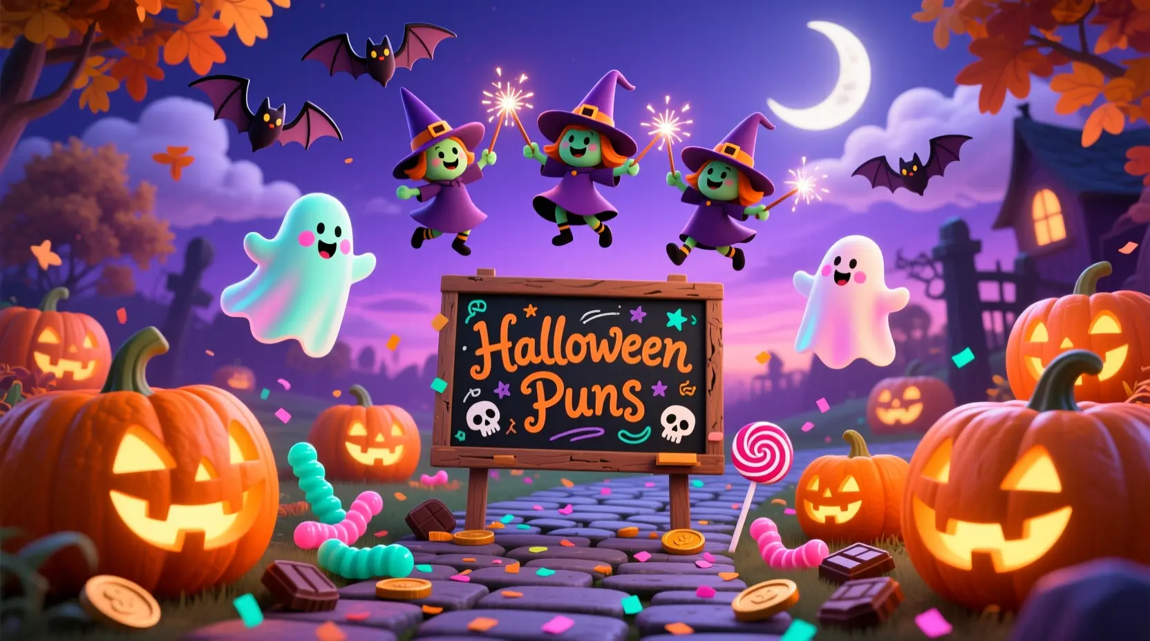 1000+ Halloween Puns That’ll Make You Laugh, Scream & Share (2026)
